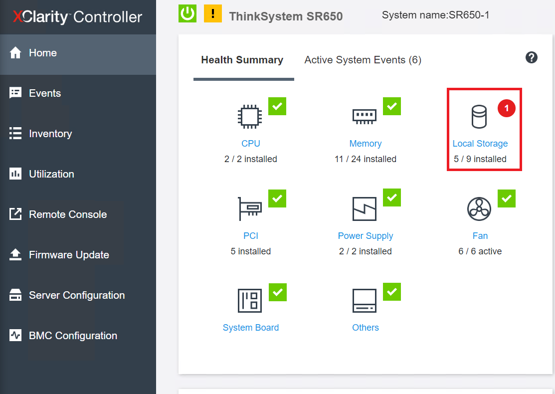 How to troubleshoot hard drive issues for Lenovo Data Center systems - Lenovo Support CR
